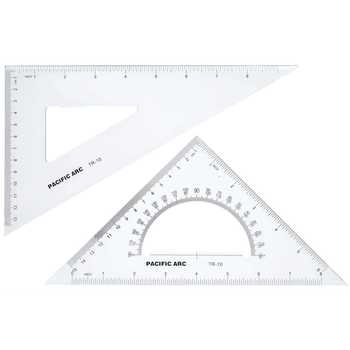 10" Pacific Arc Triangle Rulers | Hobby Lobby | 809558